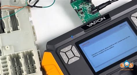 Vapon Vp100 Adds Bmw G Series Bdc2 Key Procedure Car Key Programmer Blog