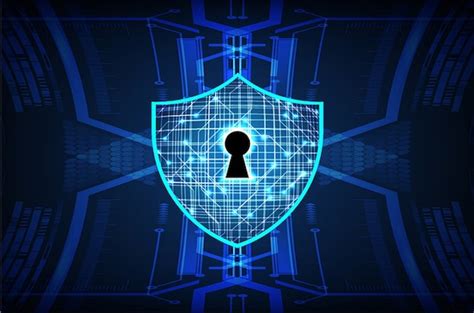 Secure Digital Fortress A Futuristic Cybersecurity Shield Jiffy Designs