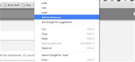 How To Remove A Word From The Google Chrome Spelling Dictionary