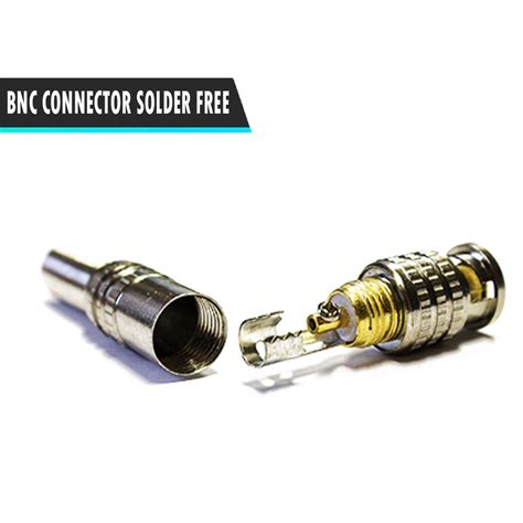 Ume Cctv Bnc Connector Solder Free Connector For Cctv Use Free Soldering Type Cod Lazada Ph
