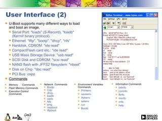 U Boot Or Universal Bootloader PPT Operating Systems Computer Software And Applications