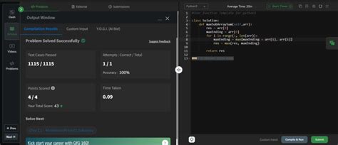 Vigneshwaran T On Linkedin Gfg160 Geekstreak2024 Codingchallenge Problemsolving