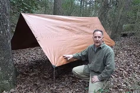 8 Easy Tarp Shelters For Survival Artofit