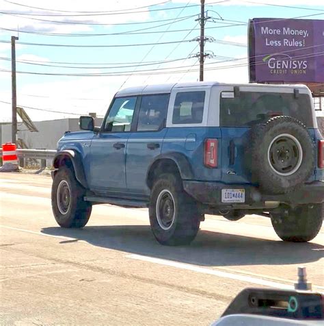2025 Bronco Peak Blue Color Spotted Bronco6g 2021 Ford Bronco