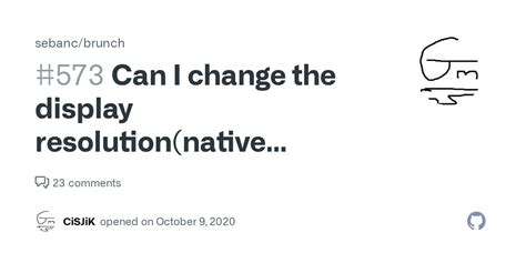 Can I Change The Display Resolution Native Resolution Issue Sebanc Brunch GitHub