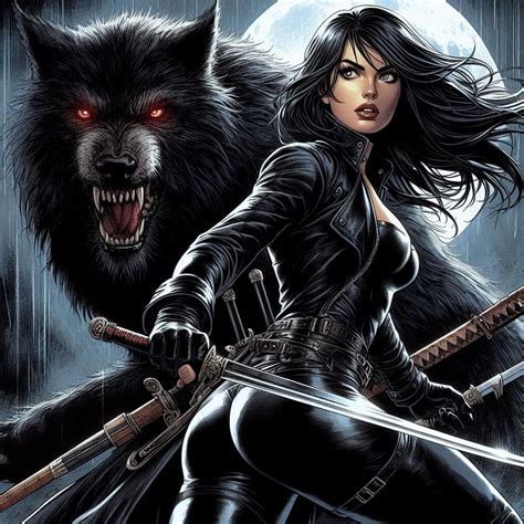 Download Werewolf Predator Wolf Royalty Free Stock Illustration