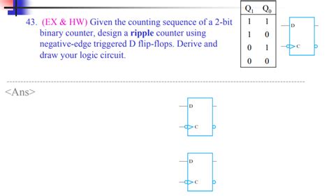 Solved Q Qo 1 1 D 1 0 43 Ex And Hw Given The Counting