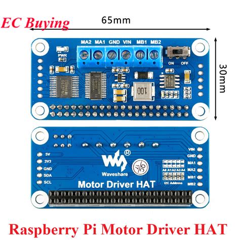 bảng điều khiển động cơ mô đun tấm chắn mở rộng hat tb6612fng pca9685