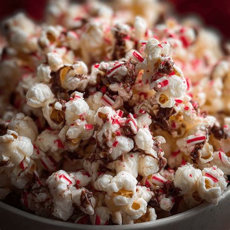 Peppermint Bark Popcorn