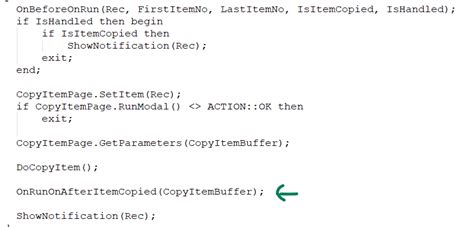 Codeunit 730 Copy Item Cannot Access Parameters · Issue 15789