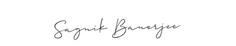 70 Sagnik Banerjee Name Signature Style Ideas First Class E Signature