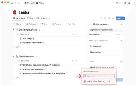 Integrate Slack Notion Help Center