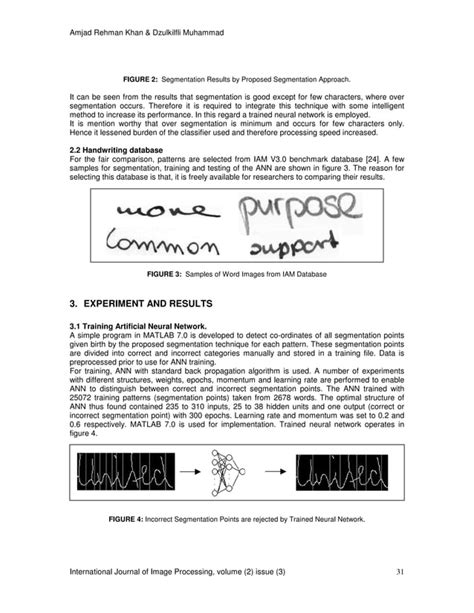 A Simple Segmentation Approach For Unconstrained Cursive Handwritten