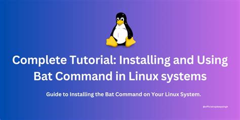 Rajdeep Singh On Linkedin Linux Batcommand