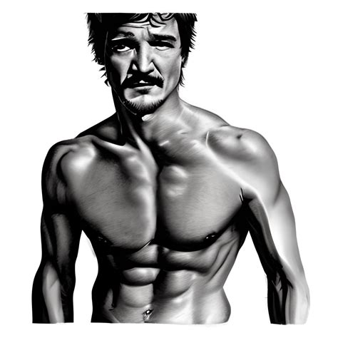Pedro Pascal Sexy Digital Graphic Creative Fabrica
