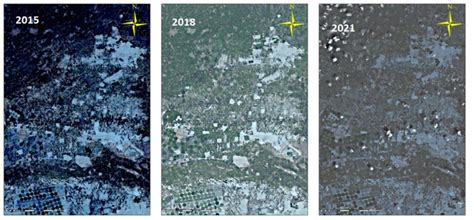 The Study Area Landsat Image After Radiometric And Atmospheric