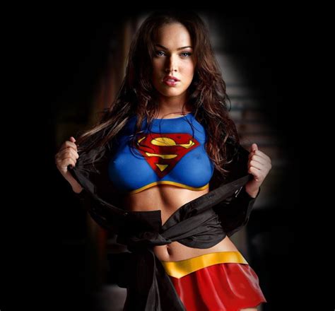 Megan Fox As Sexy Super Girl Custom Homepage