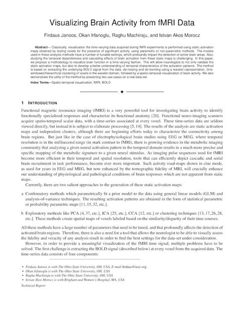 PDF Visualizing Brain Activity From FMRI Data DOKUMEN TIPS