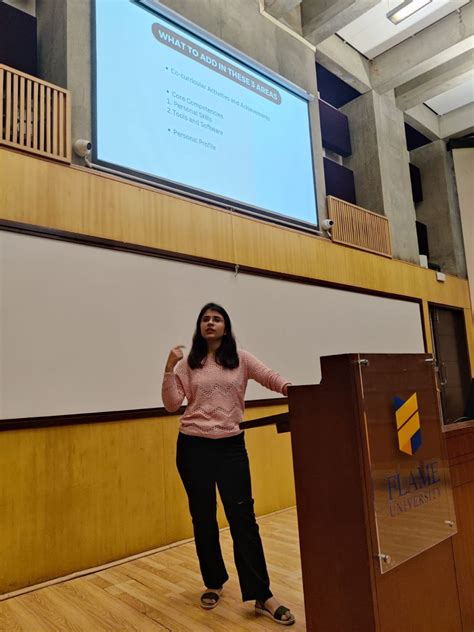 Simran Thakral On Linkedin I Had Given Many Presentations In A Classroom And During My Tenure