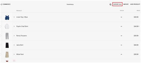 How To Export Data From Squarespace Next Cart FAQs