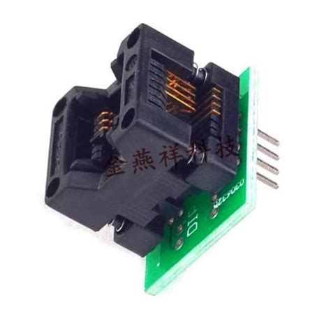Jual Socket Soket Adapter IC SOIC8 SOP8 To DIP8 SMD Untuk Flash Bios Eeprom Programmer 12