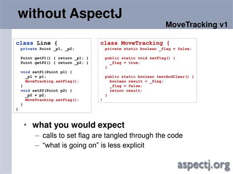 Ppt Aspect Oriented Programming With Aspectj™ Powerpoint Presentation