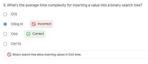 Average Time Complexity For Bst Insertion Raskcomputerscience