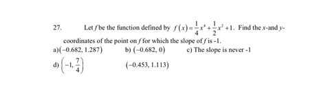 Solved Let F Be The Function Defined By Chegg