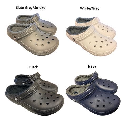 Crocs Unisex Adult Faux Fur Lined Slip On Lightweight Clogs With Heel