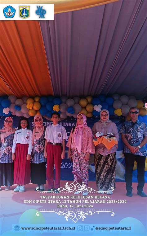 Tasyakuran Kelulusan Kelas 6 Tahun Pelajaran 2023 2024