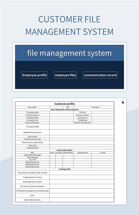 Free File Management Templates For Google Sheets And Microsoft Excel Slidesdocs