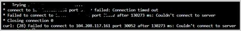 Timeout Error When Curl The Service In Aks Via Public Ip And Port