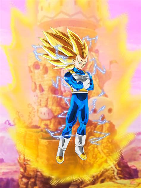 Vegeta Ssj3 Dragon Ball Daima By Dinocozero On Deviantart
