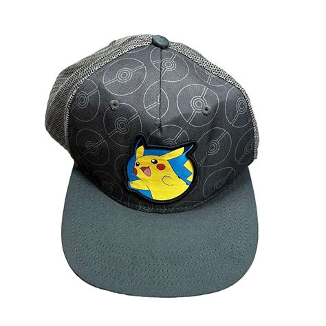 Genuine Licensed Pokemon Pikachu Original Snapback Tr… Gem