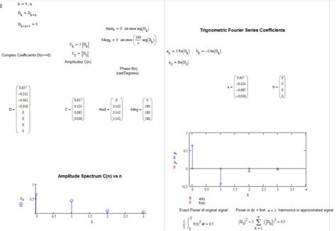 Mathcad Examples Worksheets