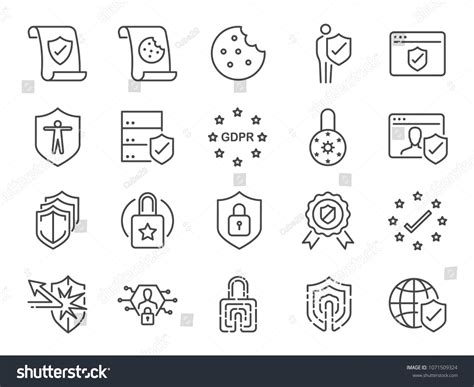 Gdpr Icon Over 5490 Royalty Free Licensable Stock Vectors And Vector Art Shutterstock