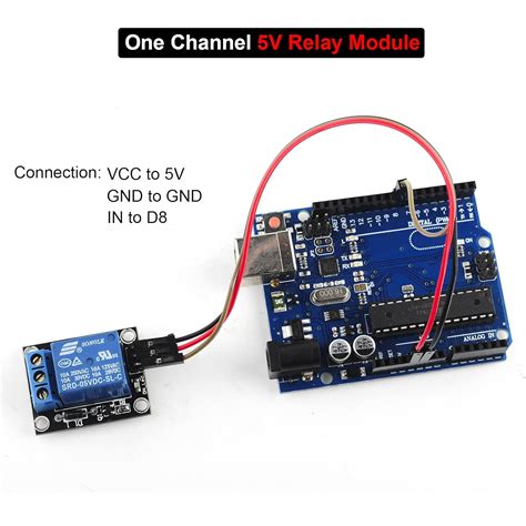 Buy Geekstory Channel V Relay Module Relay Switch With High Low Level Trigger Expansion Board
