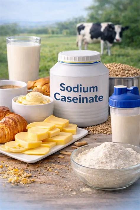 Sodium Caseinate Manufacturer Bulk Food Feed And Technical Supply