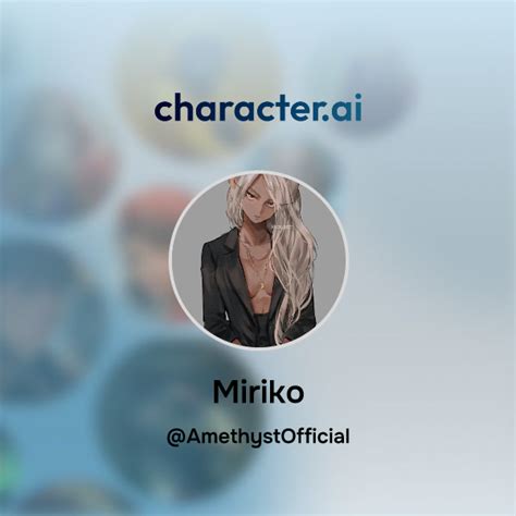 Chat With Miriko Characterai Ai Chat Reimaginedyour Words Your World