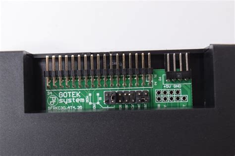 gotek floppy drive emulator 435 mcu w rotary encoder oled display