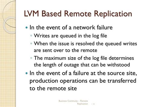 Ppt Business Continuity Remote Replication Powerpoint Presentation