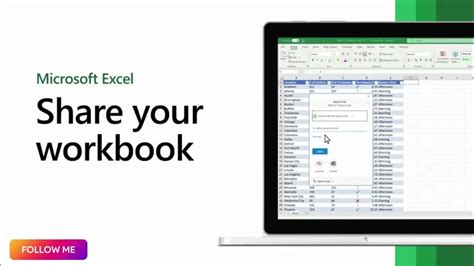 share excel workbook with others youtube