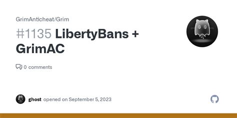 Libertybans Grimac · Issue 1135 · Grimanticheatgrim · Github