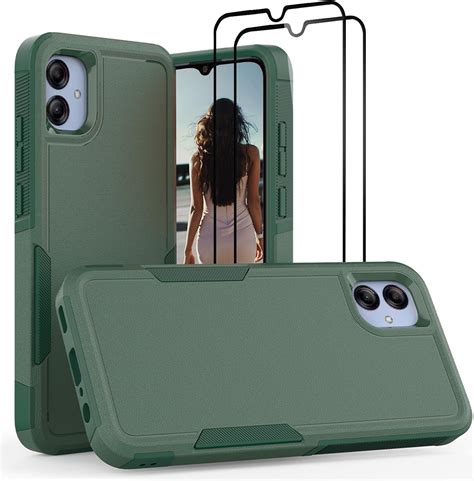 Amazon Com Jeylly For Samsung Galaxy A E Case With Screen Protector Slim Fit Full Body Heavy