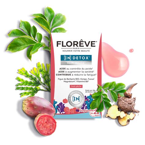 In Detox Sliminside® Boisson Minceur Drainant And Coupe Faim Florêve