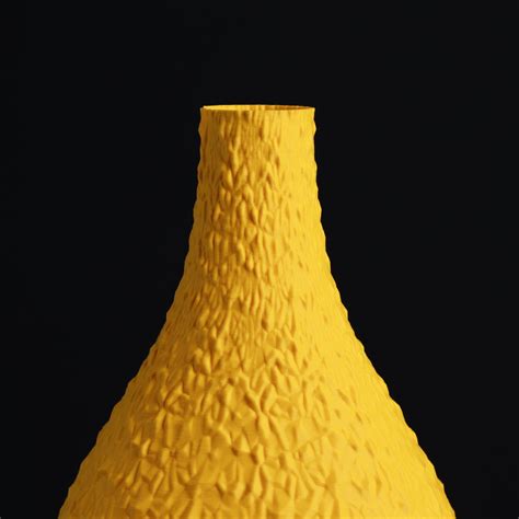 🏺 Decorative Vase With Granite Texture Vase Mode ・free Stl File For 3d Printing・cults