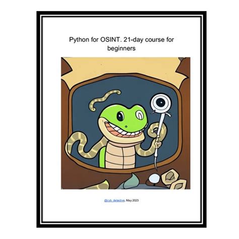 قیمت و خرید کتاب Python For Osint 21 Day Course For Beginners اثر Cybdetective انتشارات مؤلفین