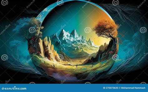 Future Earth A Pascal Blanch Style Imagery Of Our Planet In 1000 Years