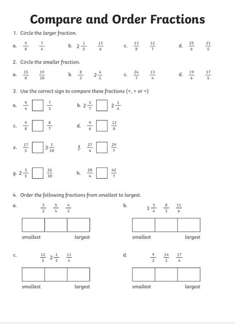 Year 6 Complete Fractions Workbook Boost Sats And 11 Skills Teaching Resources