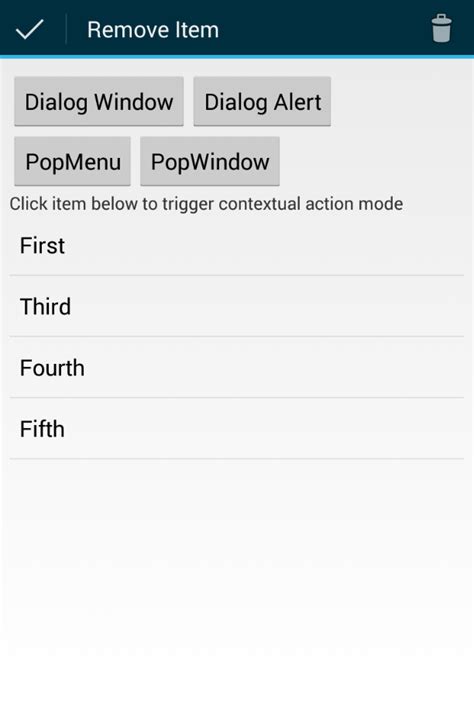 GitHub Codepath Android Menus Popups Dialogs Demo Android App